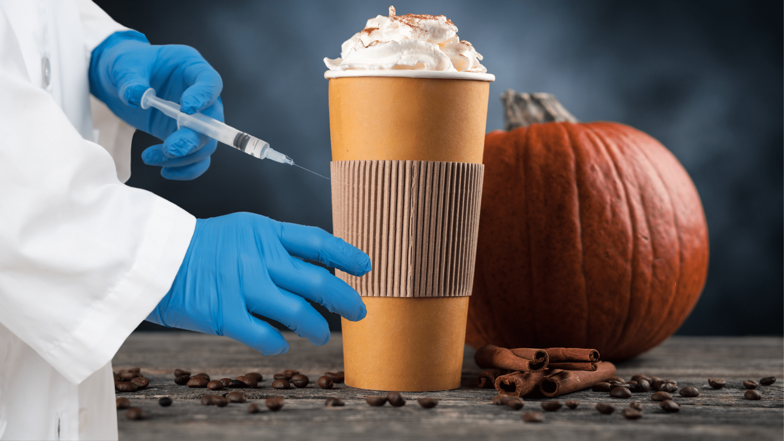 Celebrate pumpkin spice season with a flu and COVID shot
